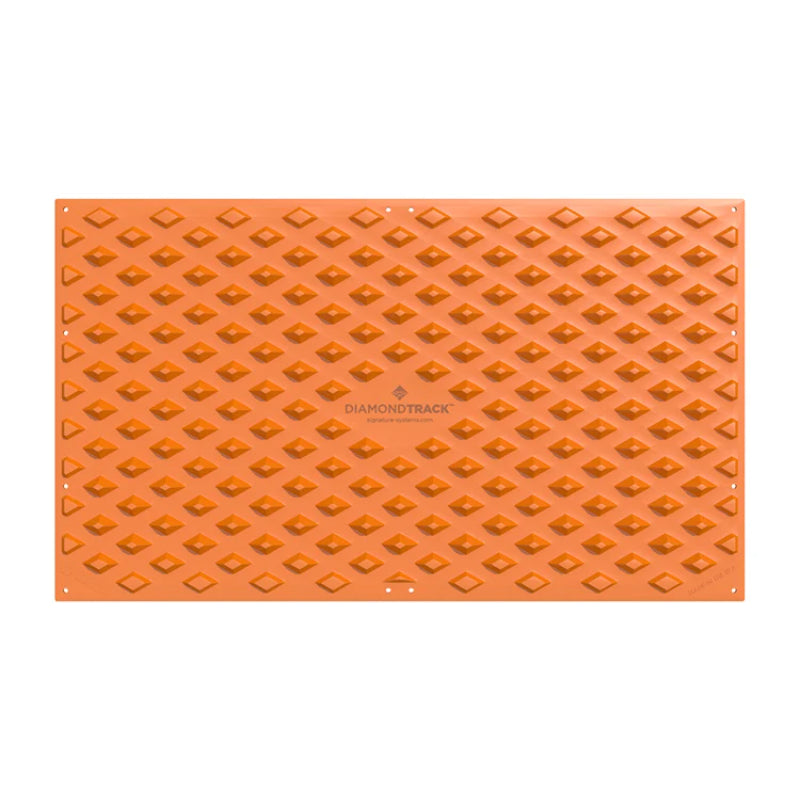 DiamondTrack® Trackout Control Mat - 7' x 12' - Orange - Composite HDP ...