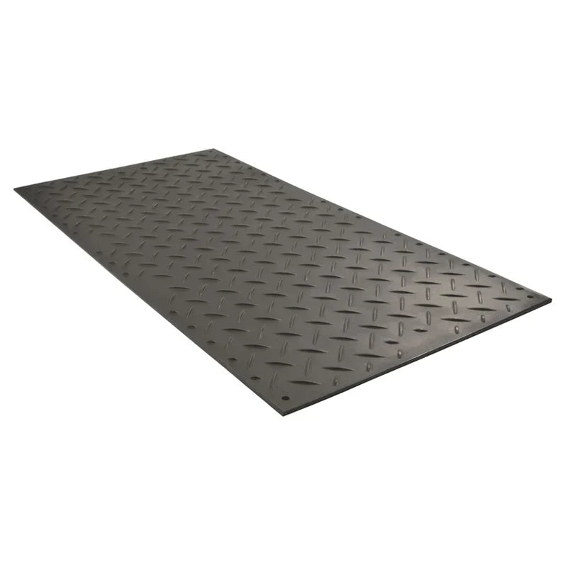Alturnamat® Ground Protection Mat - 3' W x 6' L - Diamond Tread Both S ...